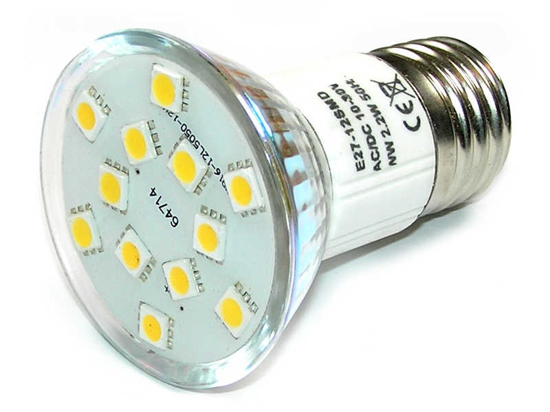 Helios E27 12V LED Pære, 2.5W - 160 Lumen - Matronics
