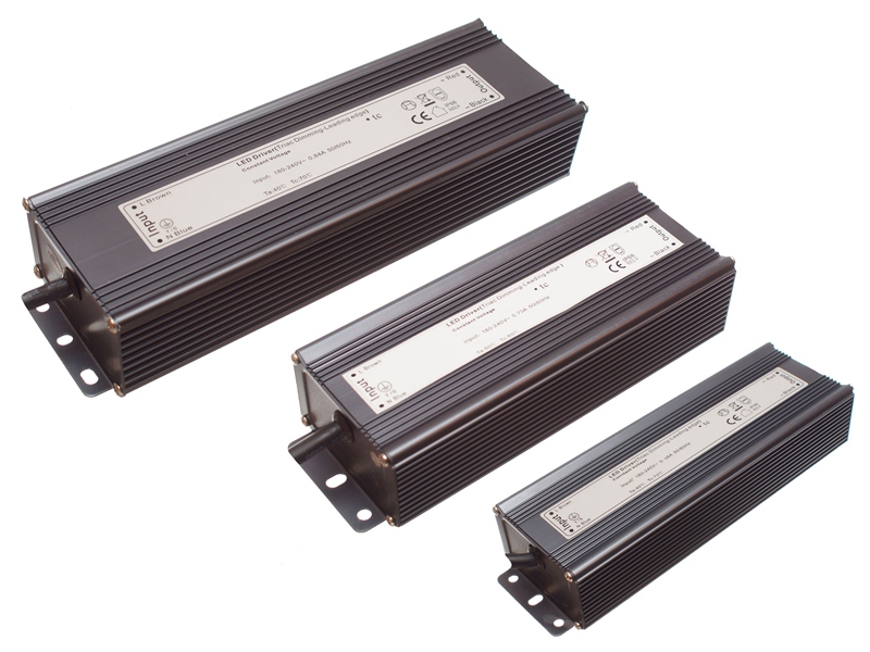 230V til 12V DC dæmpbar og vandtæt transformator - Matronics