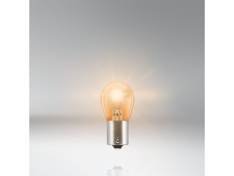 10 Stk. Gule BAU15s 21W Osram TRUCKSTAR PRO NEXT GEN 24V - Matronics