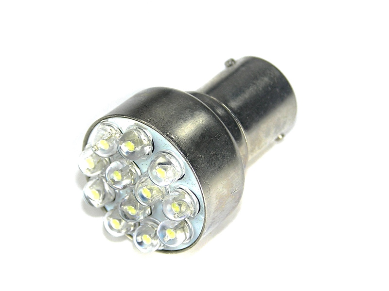 BA15S 12 x LED - 12V (5Watt) - Matronics