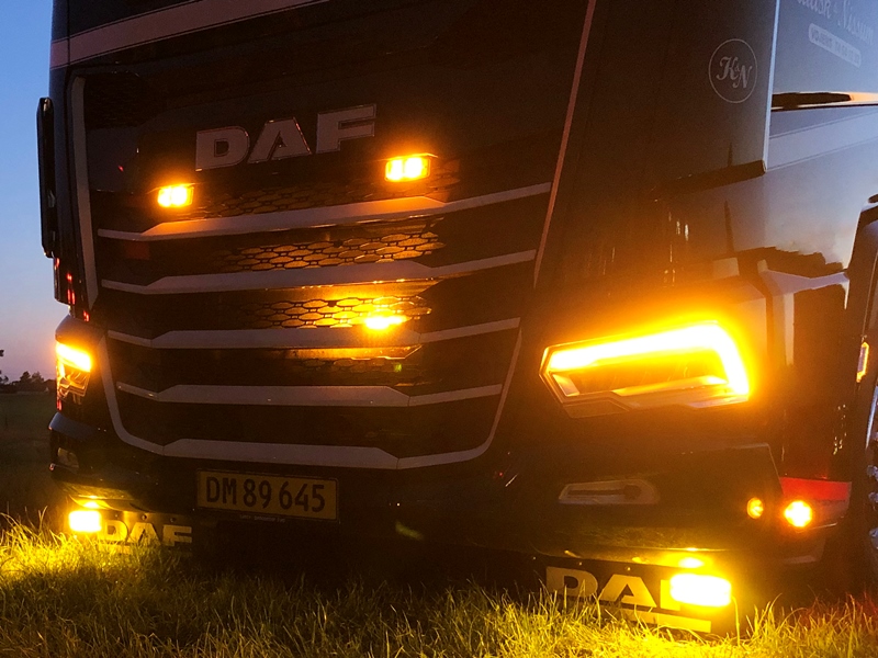 LED kørelys ombygningskit til DAF +2021 - Matronics