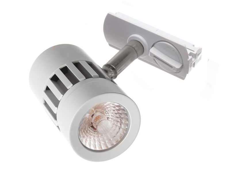230V Skinnesystem - Skinnespot - Ruby 8W, Hvid - Matronics