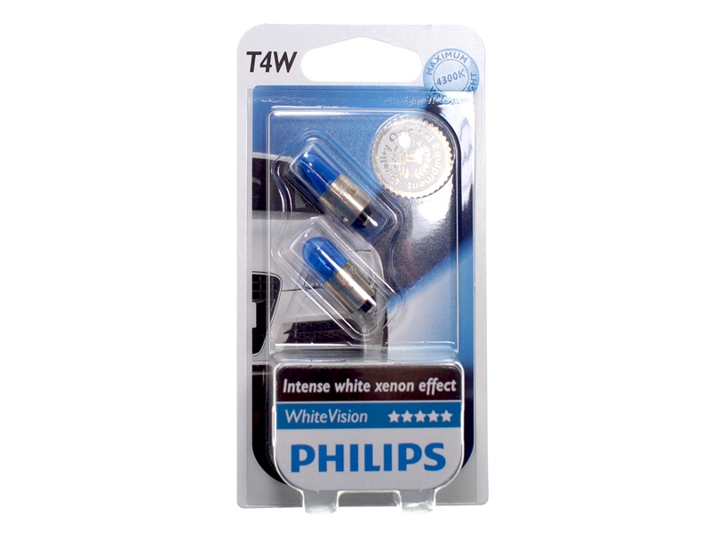 Philips White Vision T4W, 2 pack - Matronics